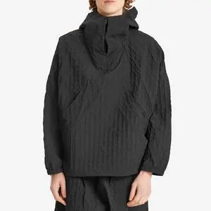 ジャケット・アウター sage nation FACTOR SMOCK Sage Nation Factor Nylon Smock In Black Check - 50% Off | Editorialist